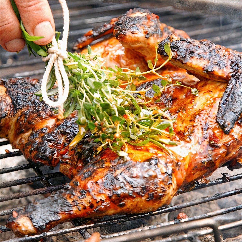 Peri-peri spatchcock chicken - NOMU