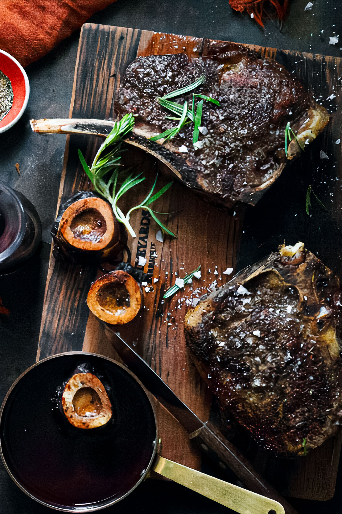 ASIAN PORK BELLY KEBABS WITH STICKY PLUM SAUCE GLAZE - NOMU