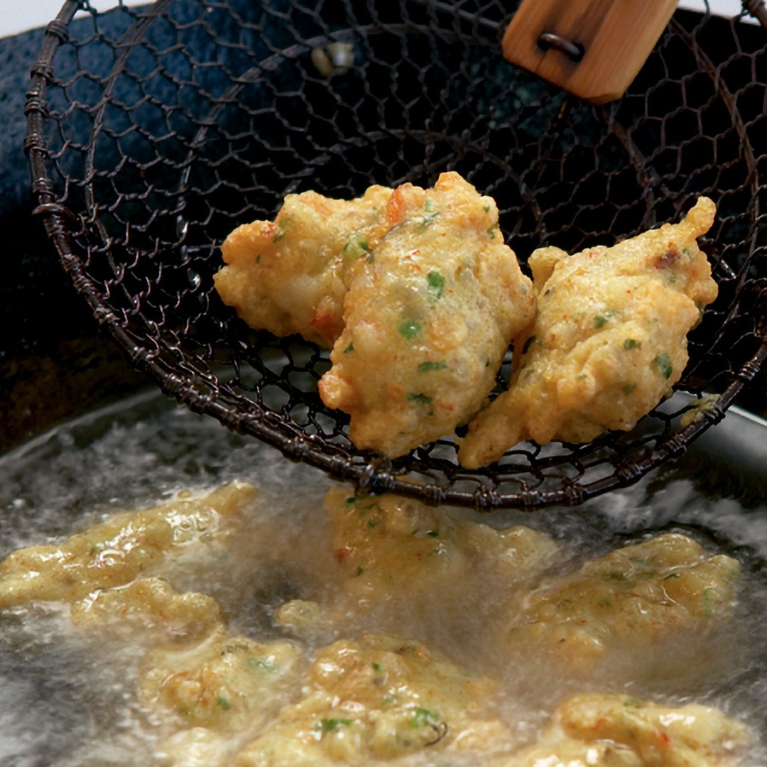 Prawn pakoras - NOMU