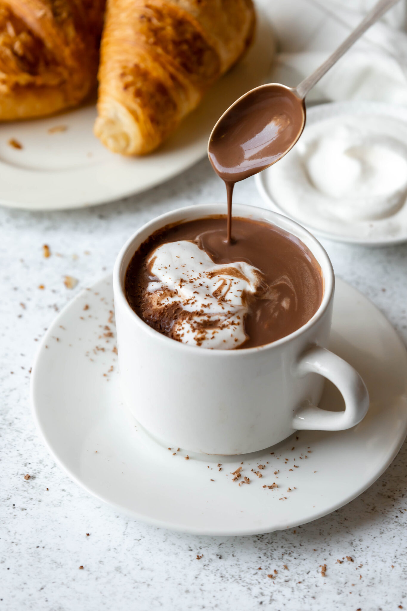 Decadent French-style hot chocolate - NOMU