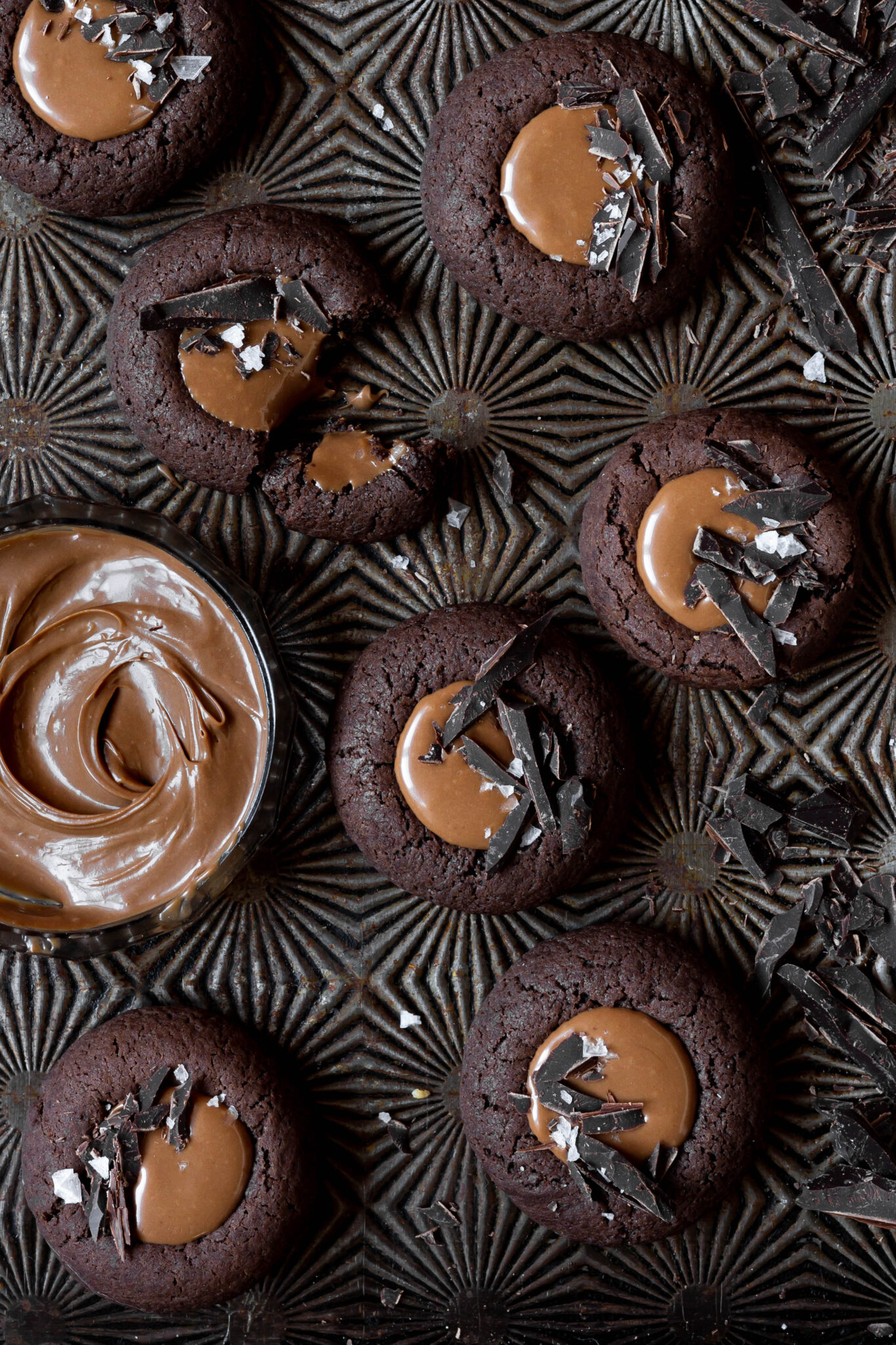 Dark Chocolate & Salted Caramel Tart - NOMU