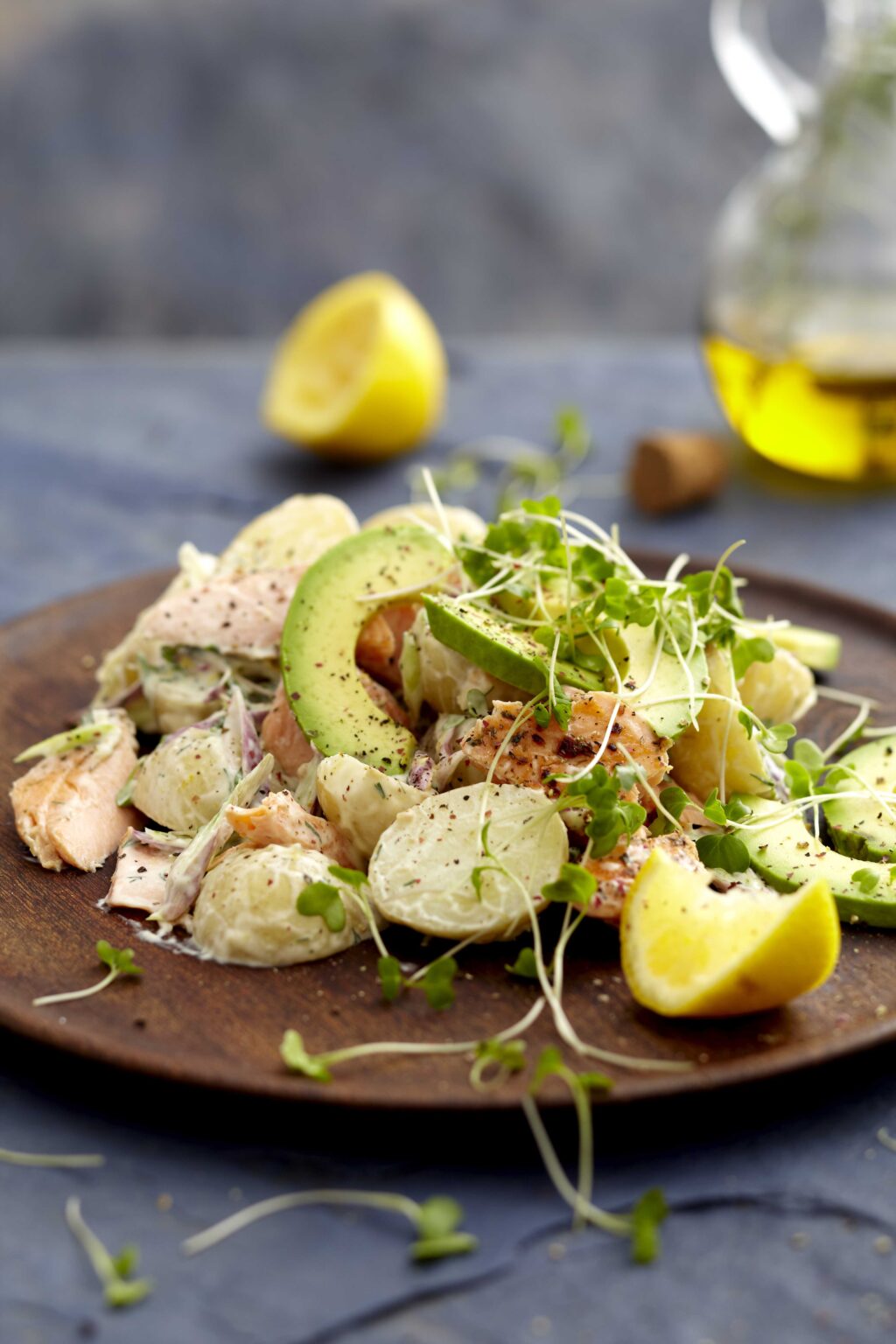 Trout, Horseradish & Baby Potato Salad - NOMU