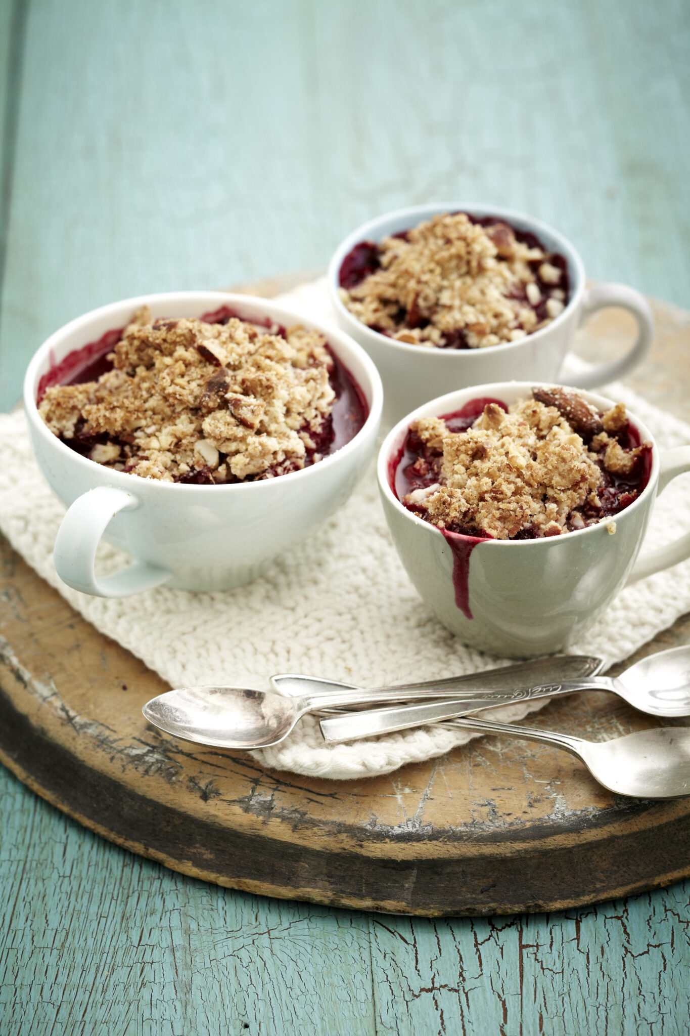 Plum crumble - NOMU