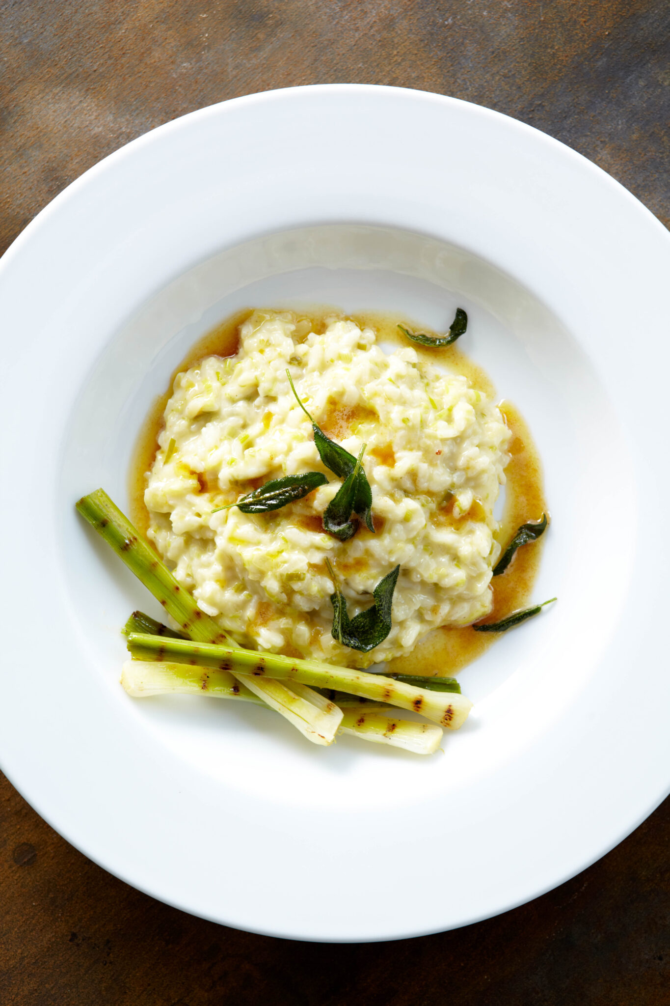 Leek risotto - NOMU