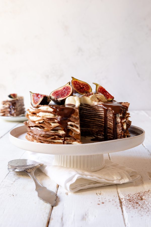 Mini chocolate crepe cake - NOMU