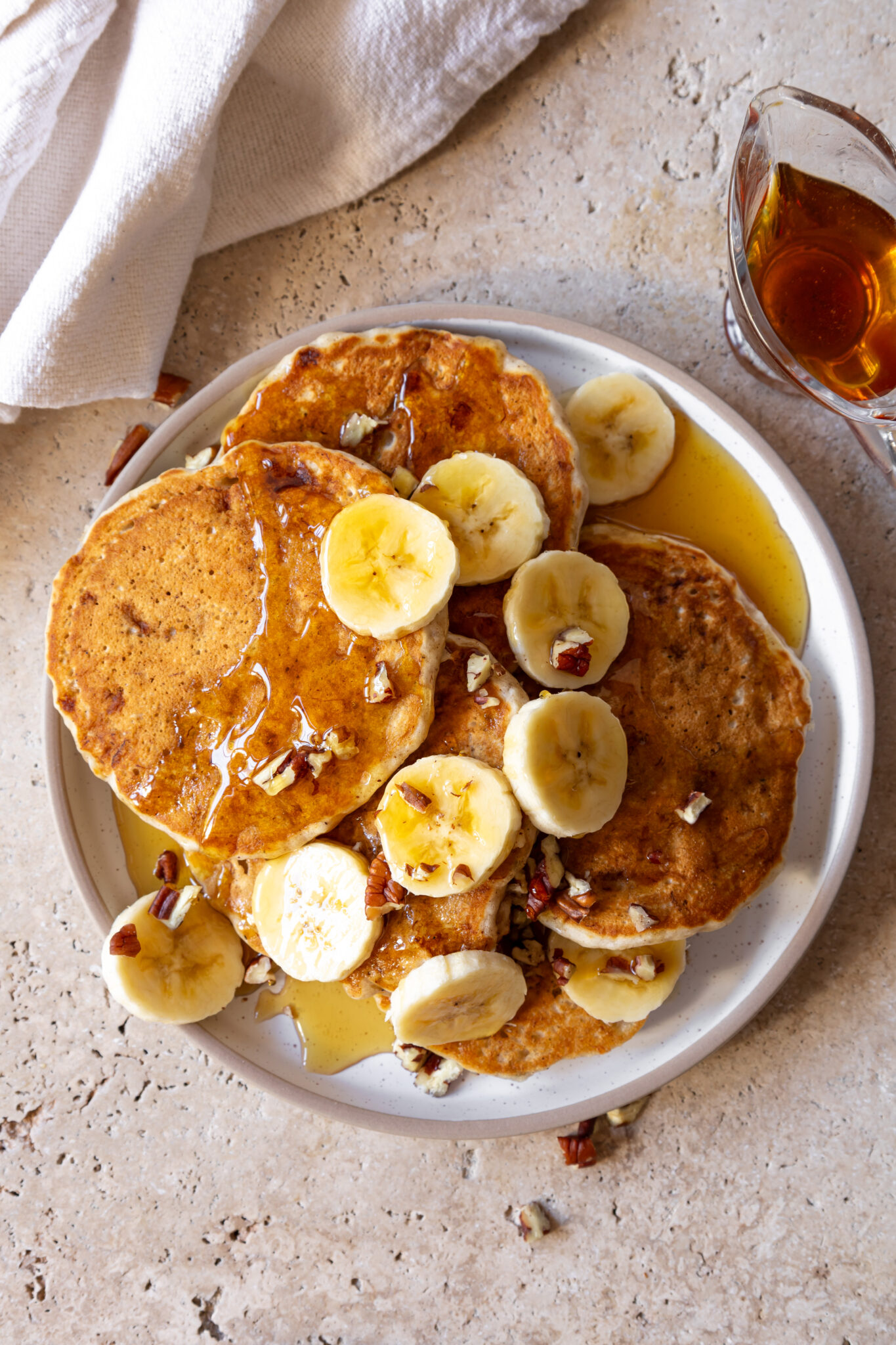 Egg-free banana pancakes - NOMU
