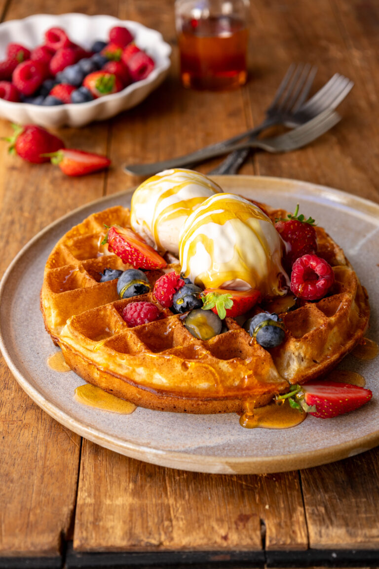 Crisp Belgian waffles - NOMU