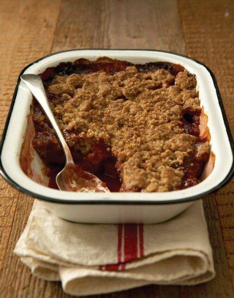 QUINCE & RASPBERRY CRUMBLE - NOMU