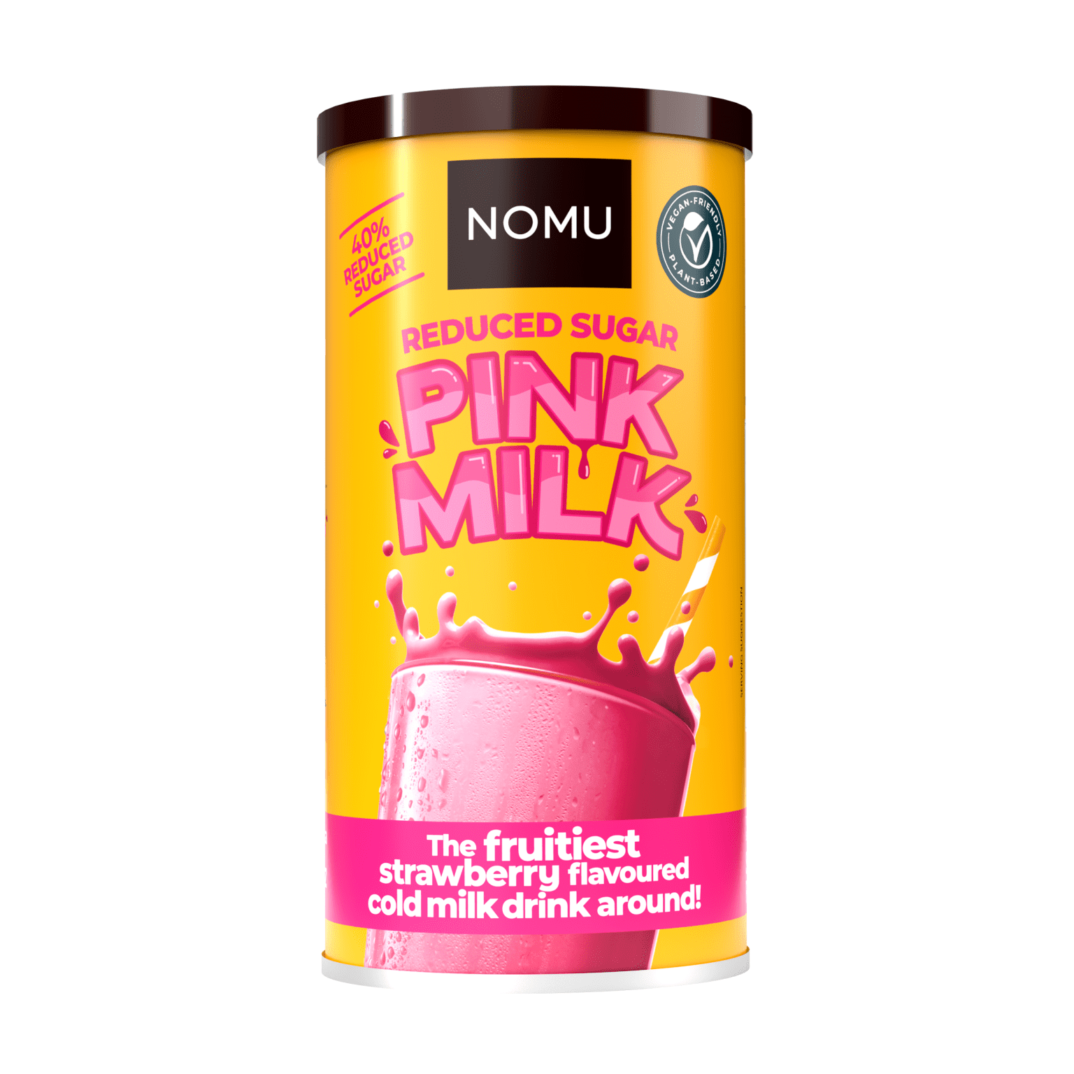 Reduced Sugar Pinkmilk - NOMU
